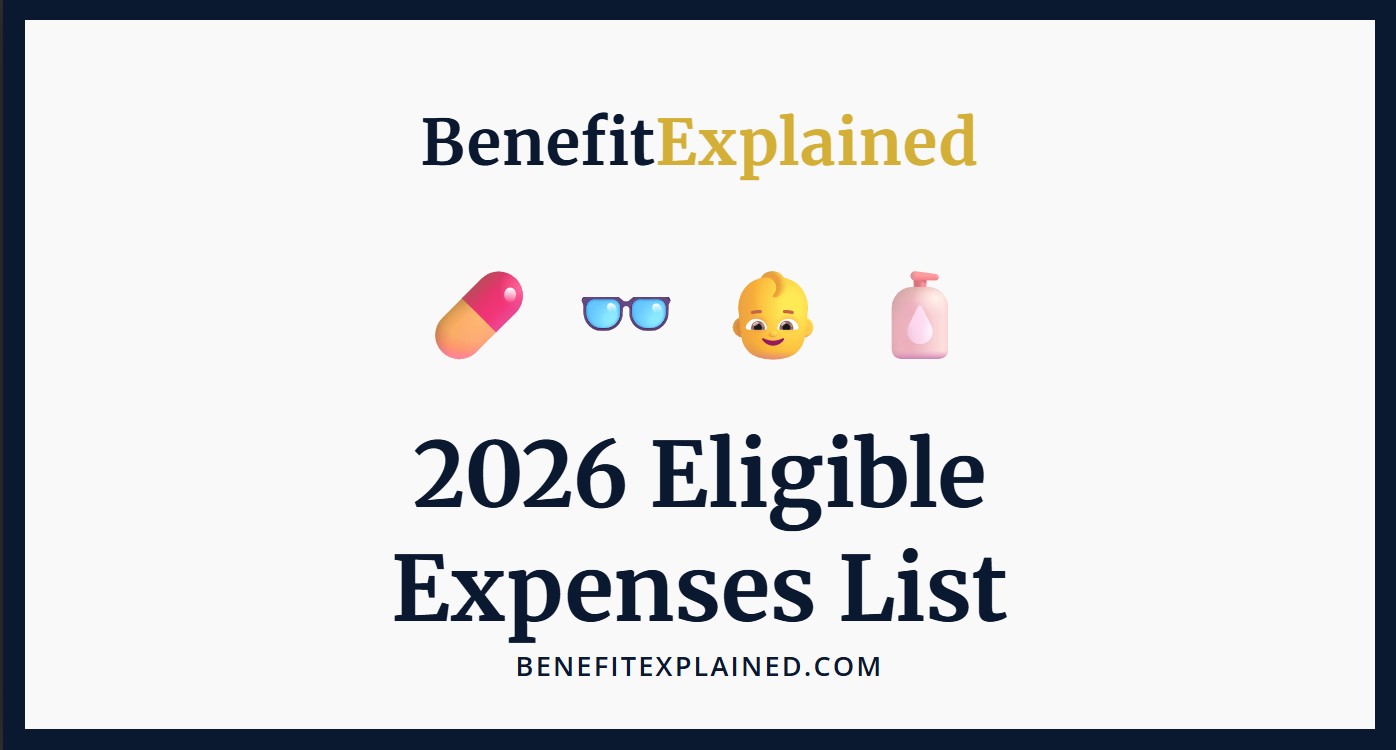2026 FSA & HSA Eligible Expenses List (A-Z Guide) | Benefit Explained